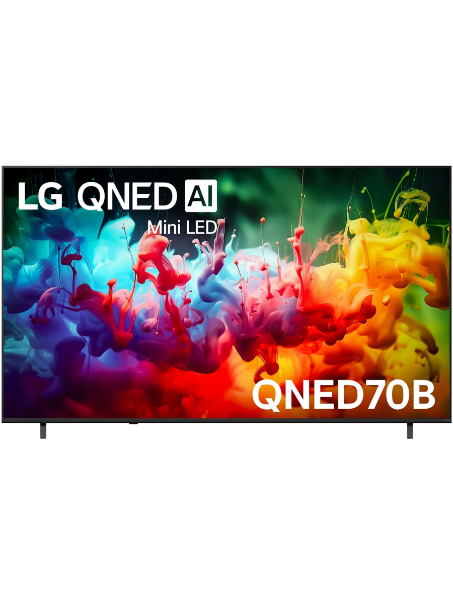 Телевизор LG 85QNED70B6A. ARUG 85" QNED, 4K Ultra HD, чер. титан, смарт ТВ, WebOS