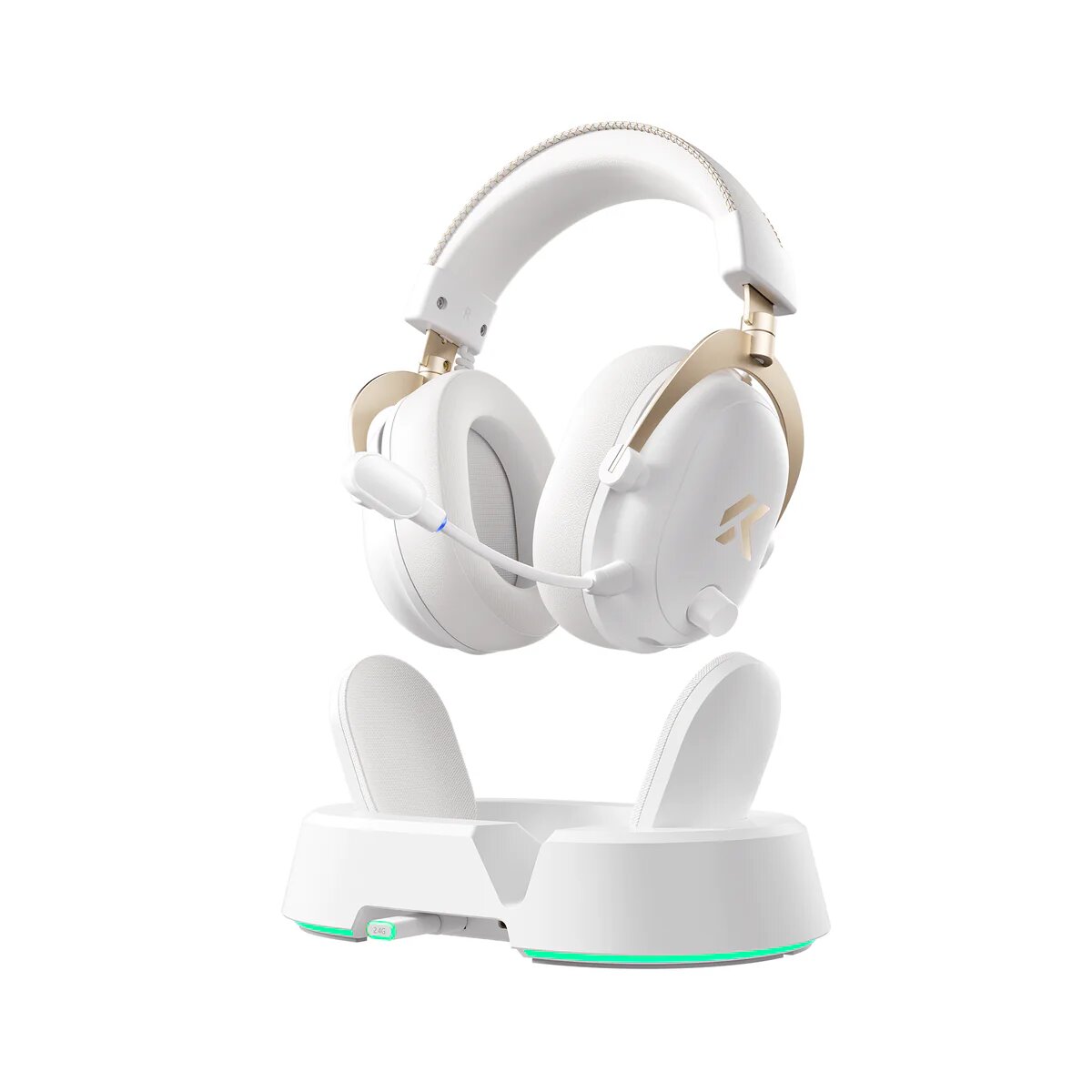 Наушники MCHOSE V9 Turbo+, беспроводные, цвет товара White Gold — фото 1