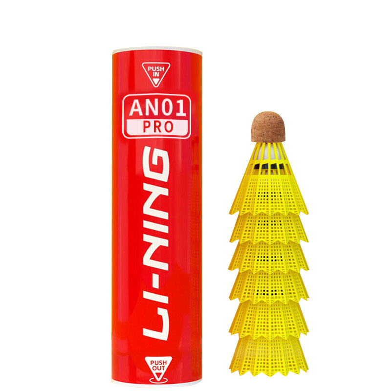 Воланы унисекс Li-Ning AN01PRO, 6 шт.