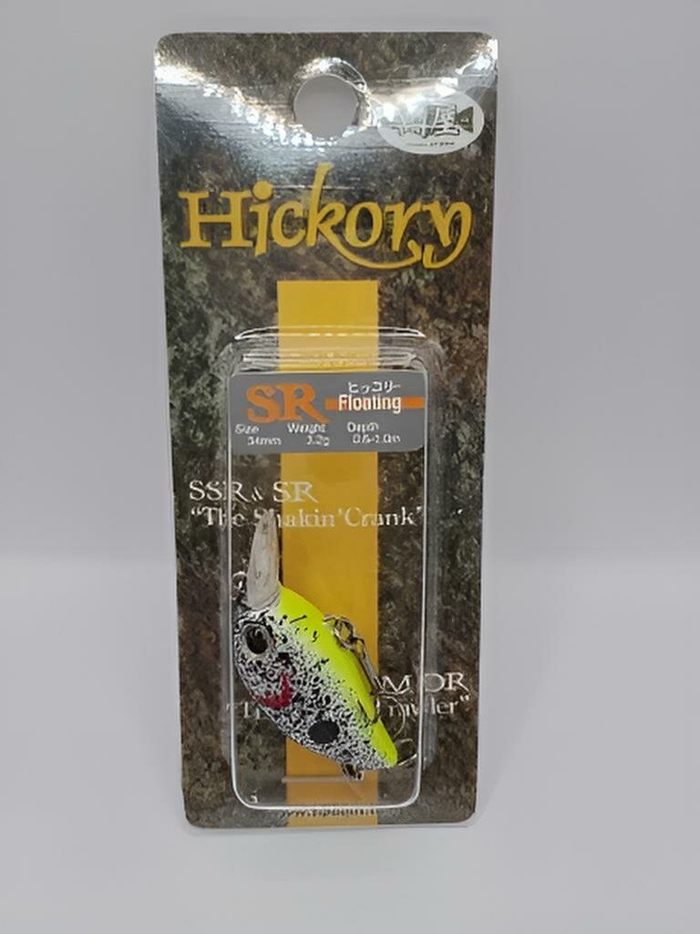Воблер ZipBaits "Hickory SR", плавающий, для ультралайта, 3,2 г