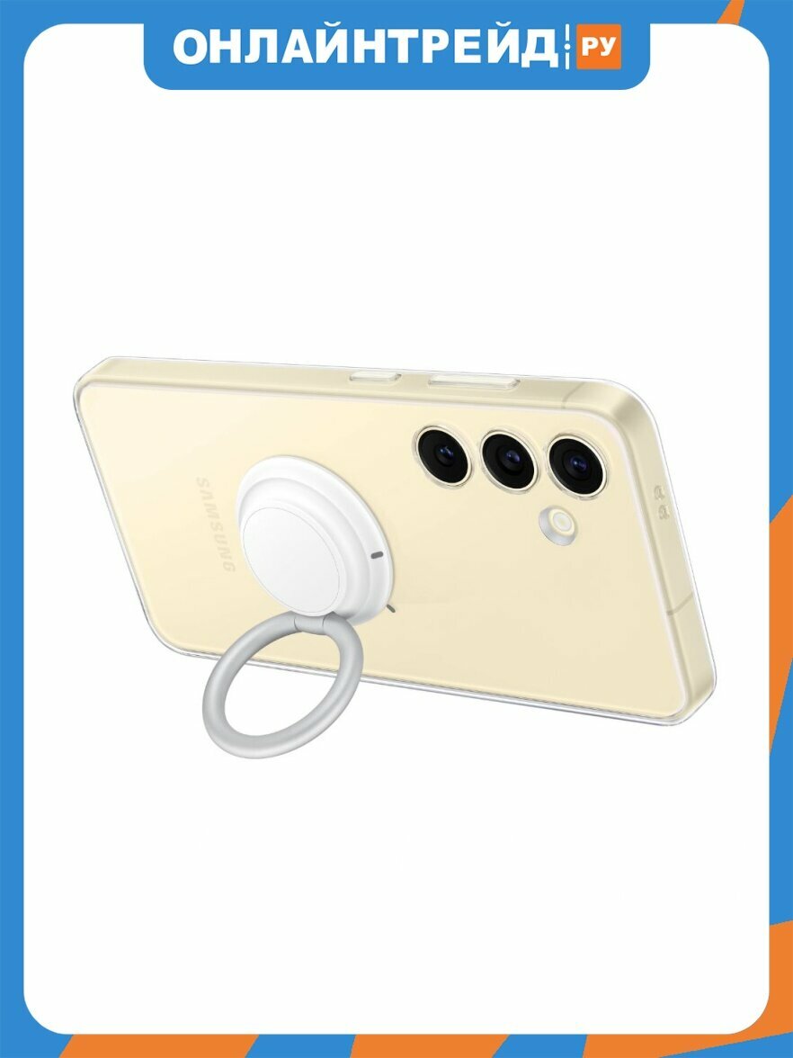 Чехол Samsung для Galaxy S24, Clear Gadget Case, прозрачный (EF-XS921CTEGRU)