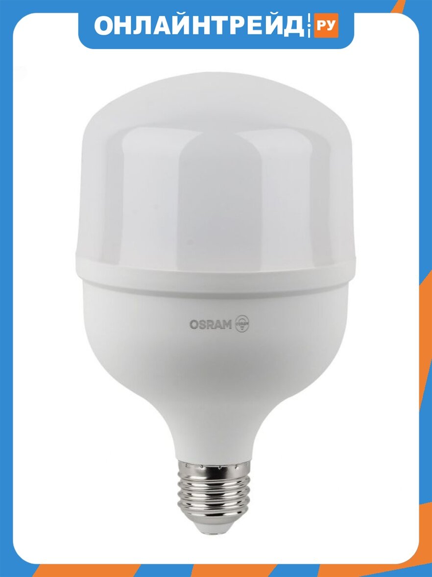 Светодиодная лампа Ledvance-osram OSRAM LV HW 30SW/840 140-265V E27 3000lm d100x168