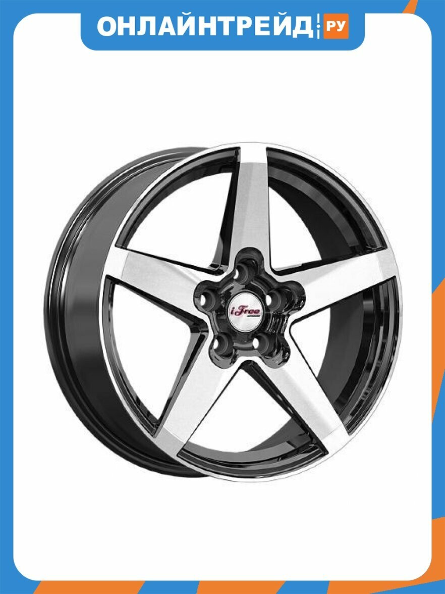 Диск Ifree Токен 6.5x17/5x112 D57.1 ET37 Блэк Джек