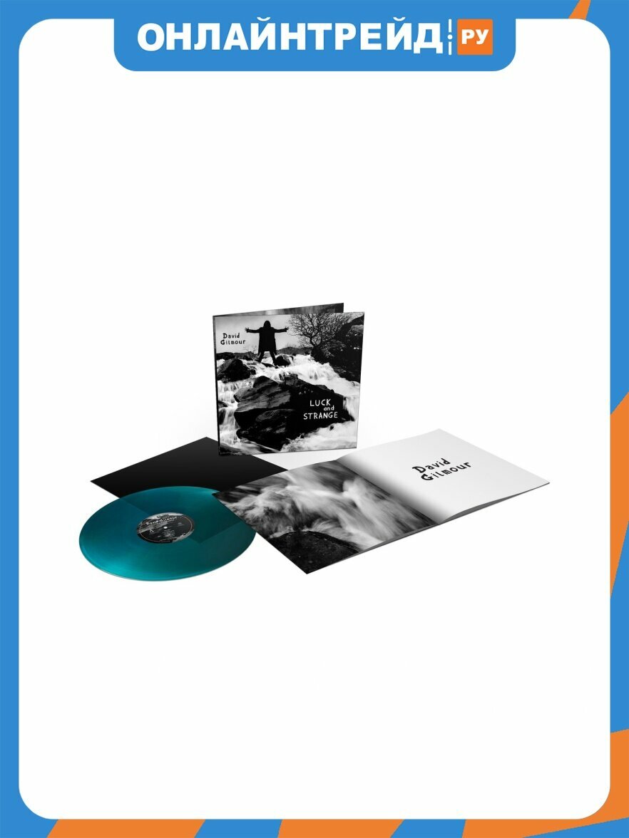 Виниловая пластинка Sony Music David Gilmour - Luck And Strange (Translucent Sea Blue Vinyl)