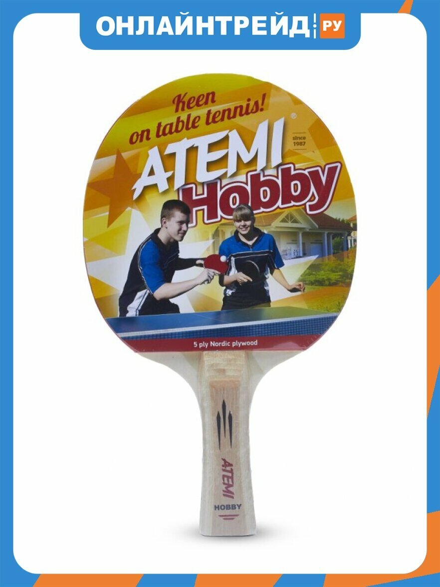 Ракетка для настольного тенниса Atemi Hobby