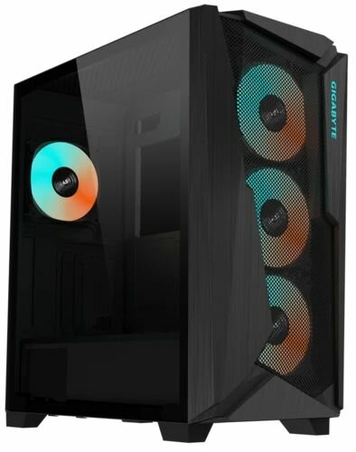 Компьютерный корпус GIGABYTE C301 GLASS V2 (28300-GC301B-2CKR) черный - Midi Tower, E-ATX, USB 2.0 Type-A, USB 3.2 Gen 1 Type-A