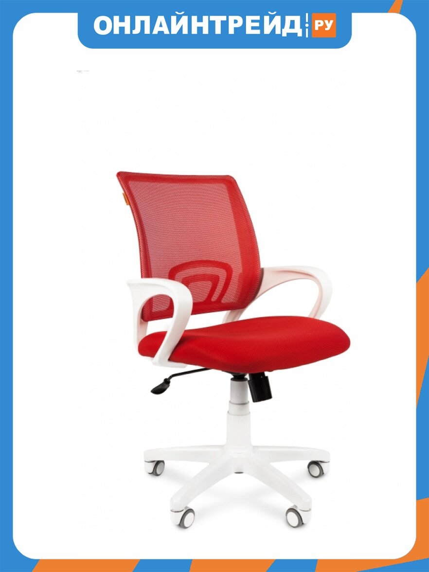 Кресло офисное Chairman 696 Россия TW-19/TW-69 красный