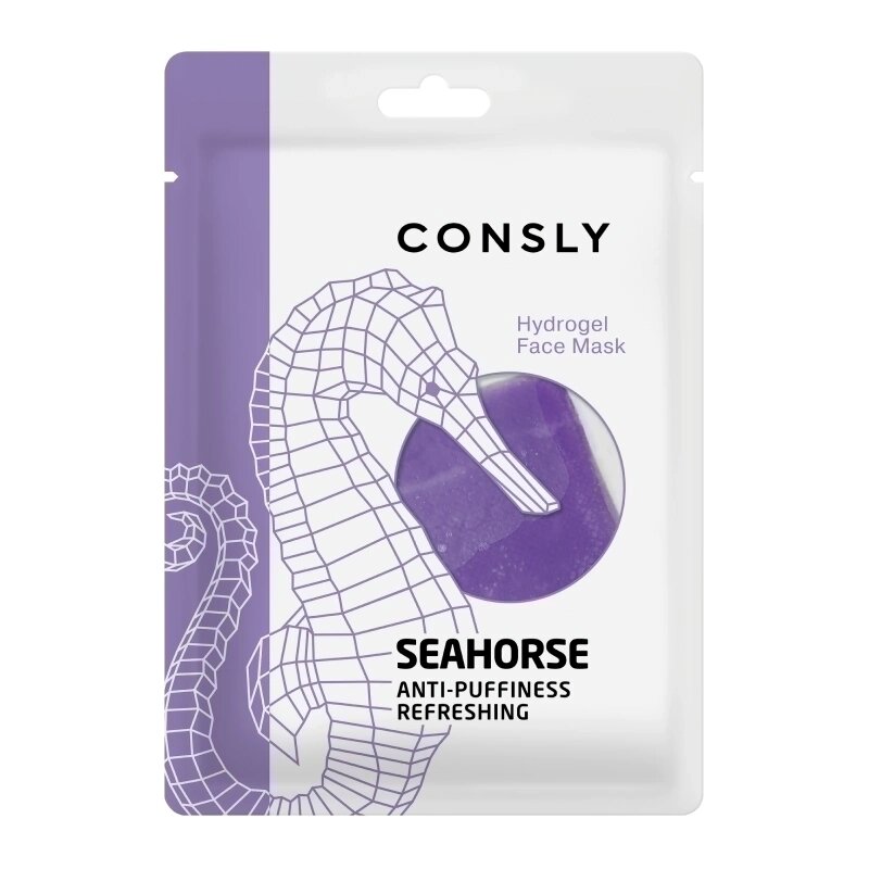 Consly Hydrogel Seahorse Face Mask Гидрогелевая маска с экстрактом морского конька
