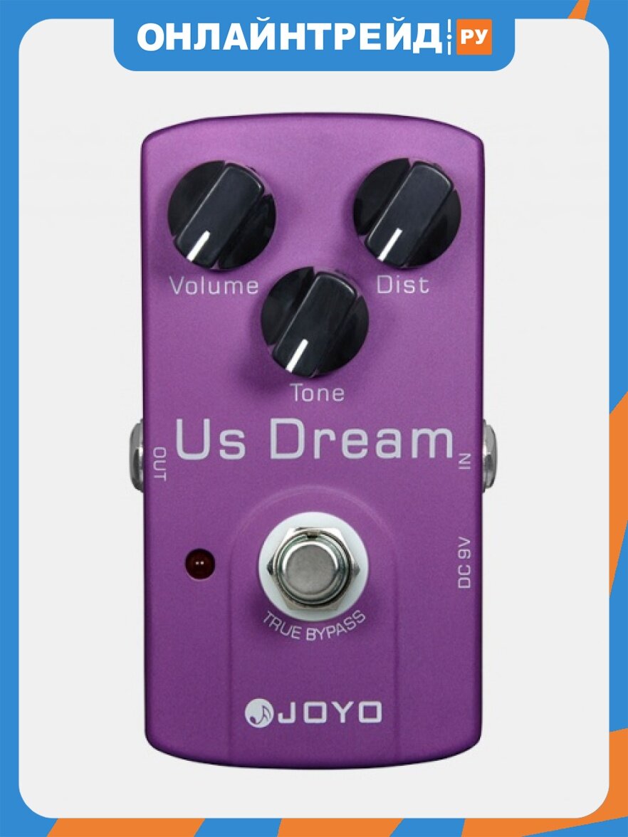 Педаль эффектов Joyo JF-34-US-Dream-Dist