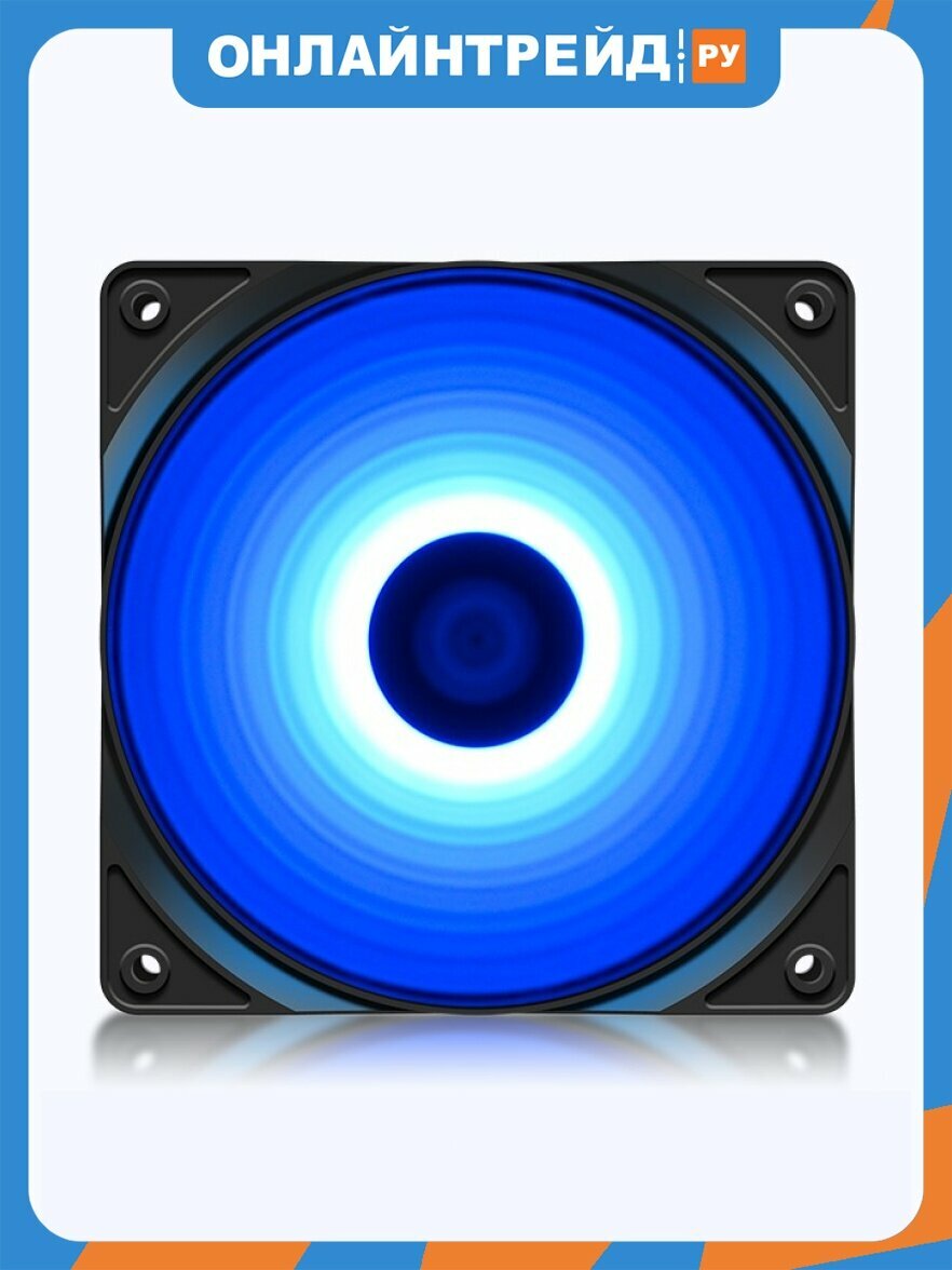 Вентилятор для корпуса Deepcool RF120B 120x120x25мм Blue