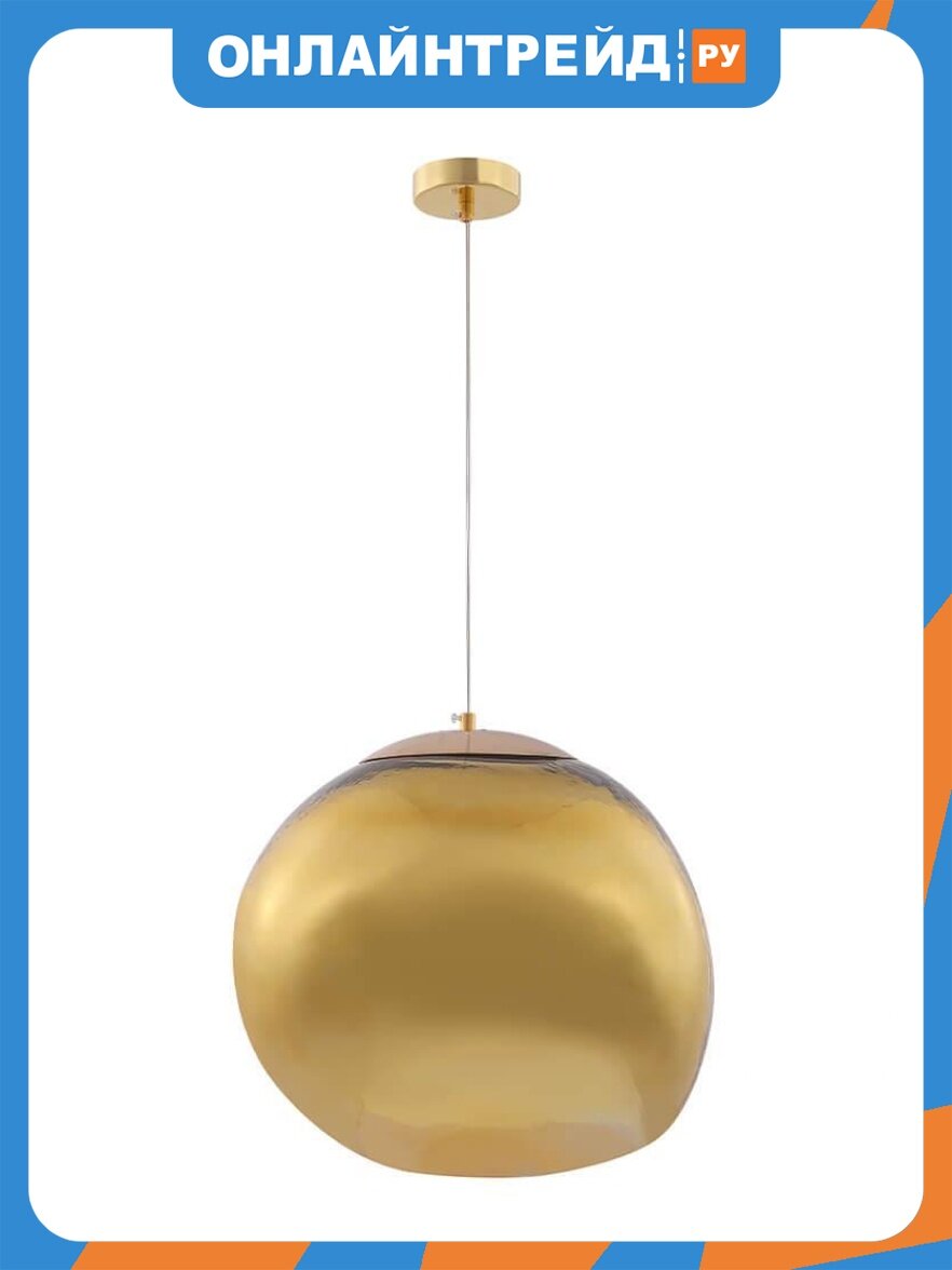 Подвесной светильник Crystal Lux Malaga SP1 D360 Gold
