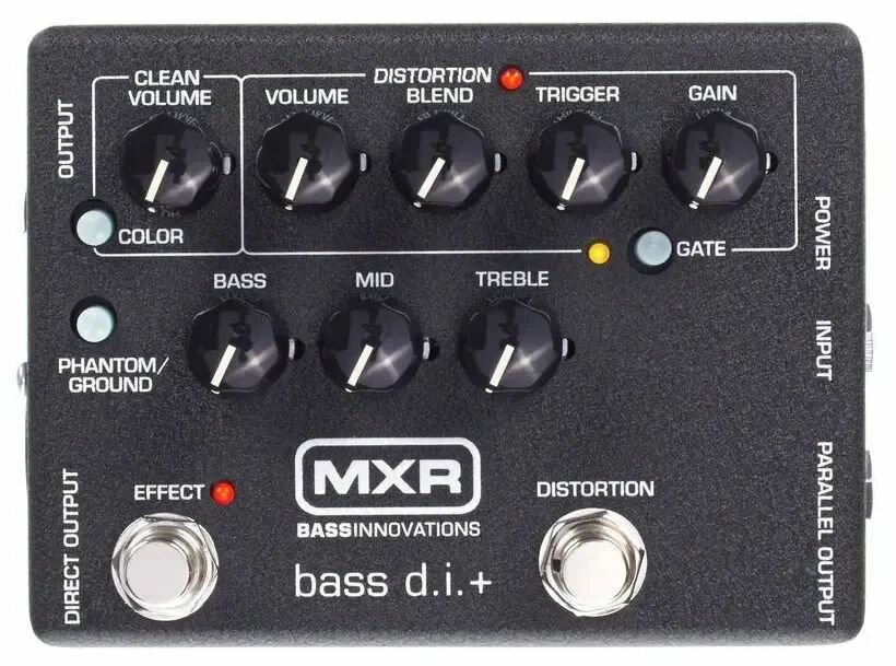 Напольный предусилитель для бас-гитары MXR M80 Bass D. I.+