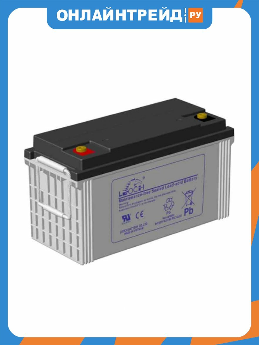 Аккумулятор Leoch DJM12120 (12В, 120Ач)