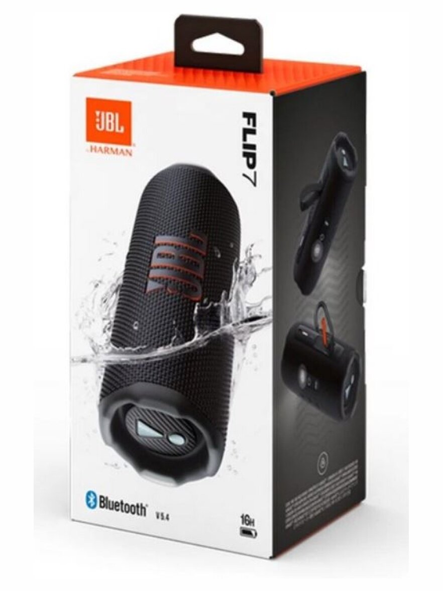 Колонка Jbl Flip 7 black — фото 1