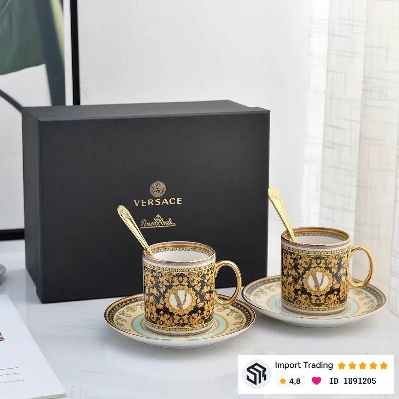 Versace Кружка, 200 мл, 4 шт