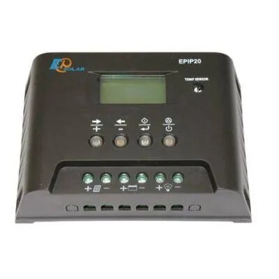 Контроллер заряда EPSolar EPIP20-LT, ЖК, часы, таймер, 10A