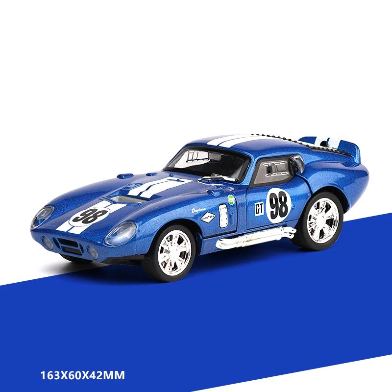 Маisto 1:32 Ford Shelby Cobra Daytona Coupe Синий, Blue