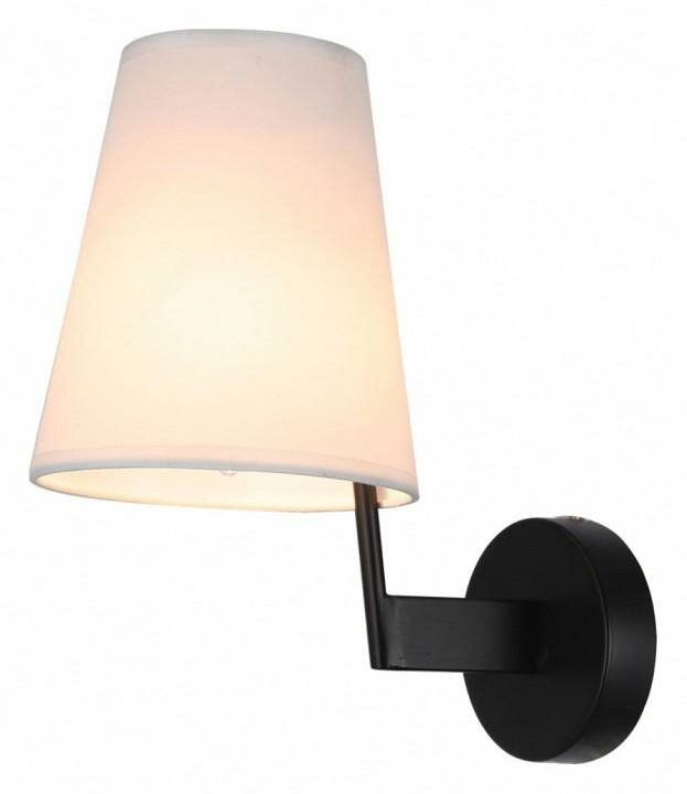 Бра Omnilux Camlez OML-68611-01 цвет плафона подвески Белый, цвет арматуры Черный