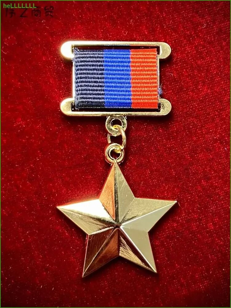 Сувенирная медаль Герой ДНР муляж