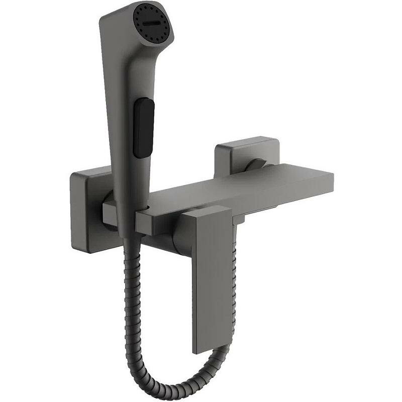 Гигиенический душ со смесителем Belz B55653-3 Оружейная сталь