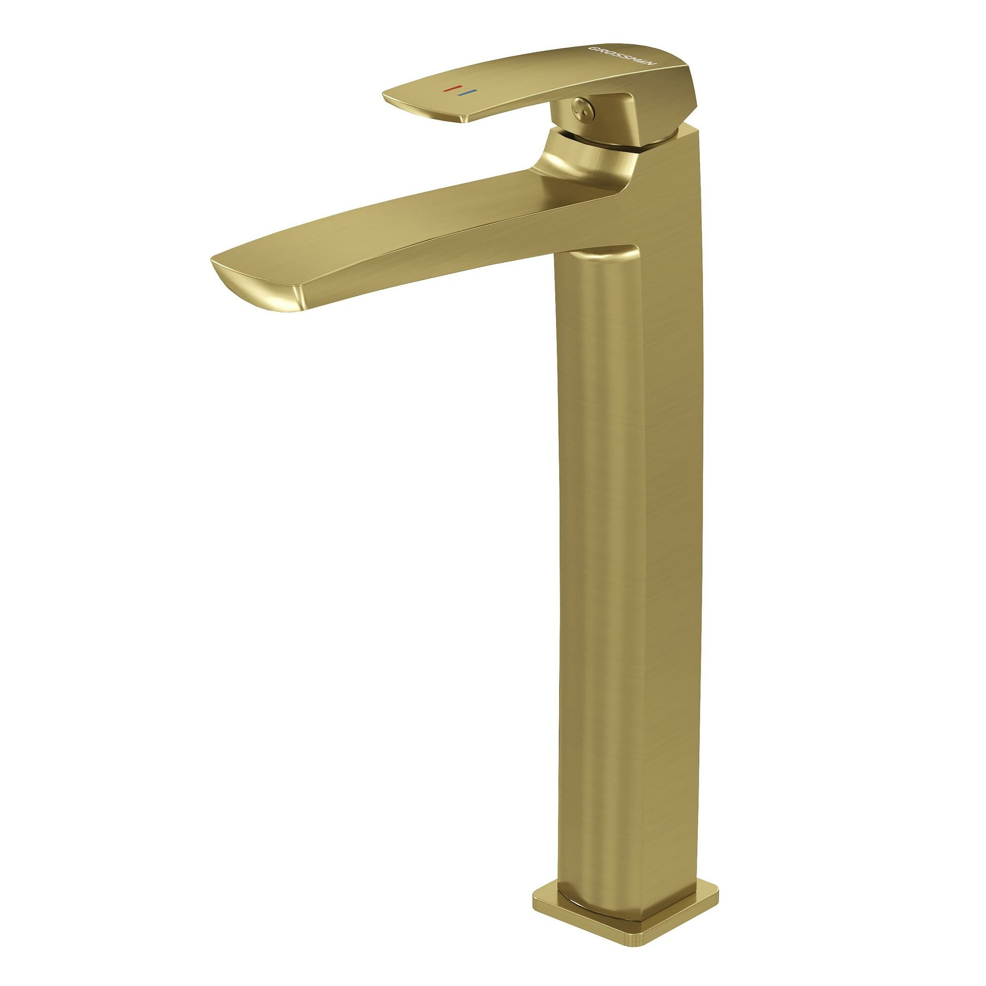 Смеситель для раковины Grossman Mercury 520. K35.10.320 цвет Золото брашированное