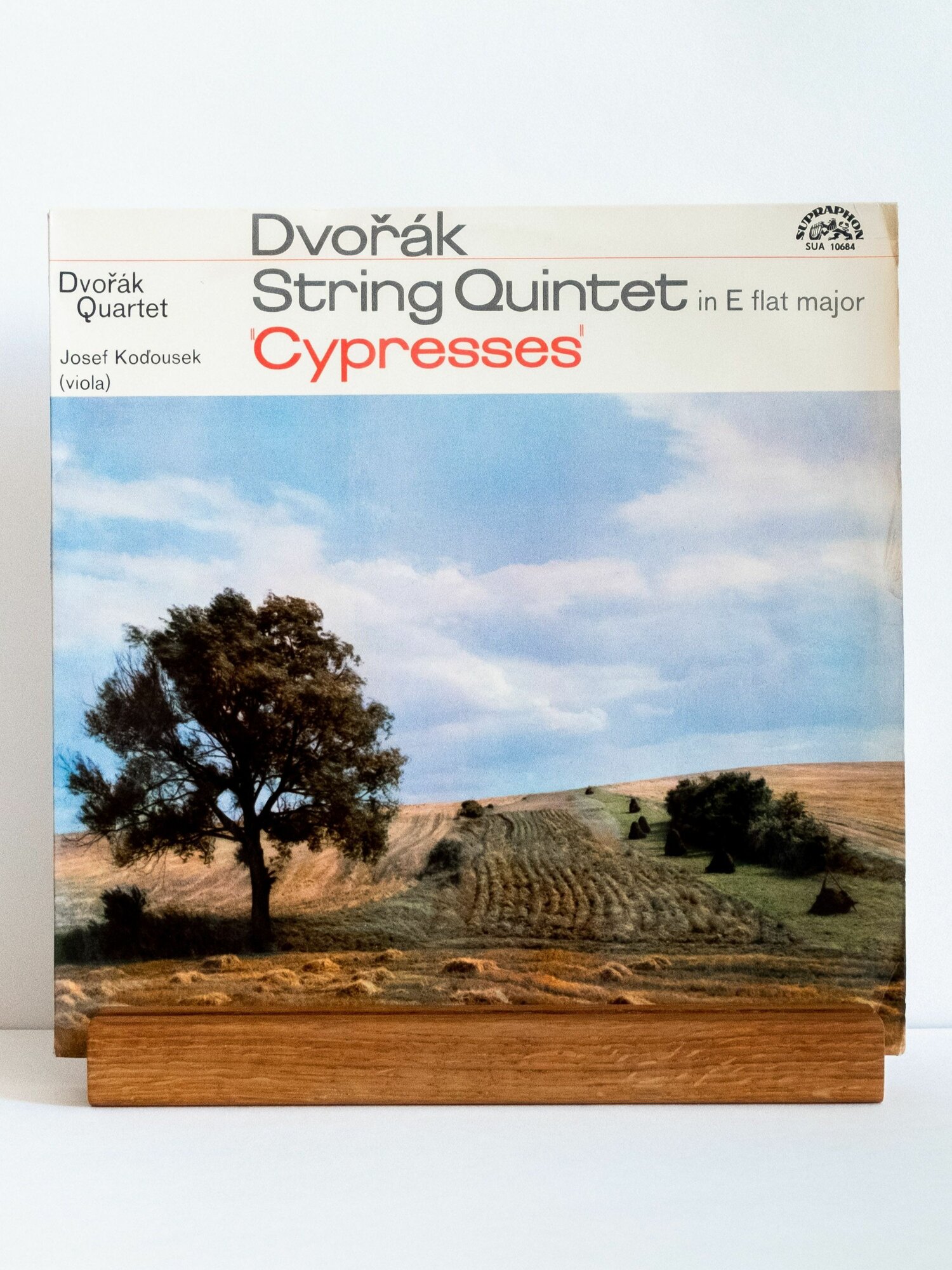 А. Дворжак (Dvorak) - Струнный квинтет ми бемоль мажор, Кипарисы / виниловая пластинка LP NM