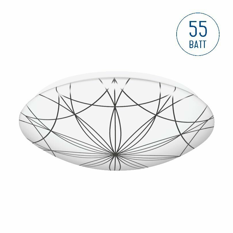 Светильник LUMIN'ARTE настенно-потолочный led 55вт 4000k ip20