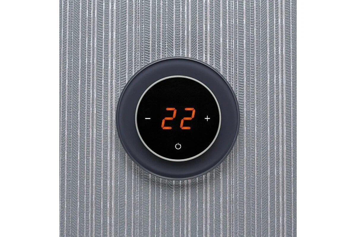 Терморегулятор Aura RONDA 7016 Anthracite Authentic (антрацит) сенсорное управление