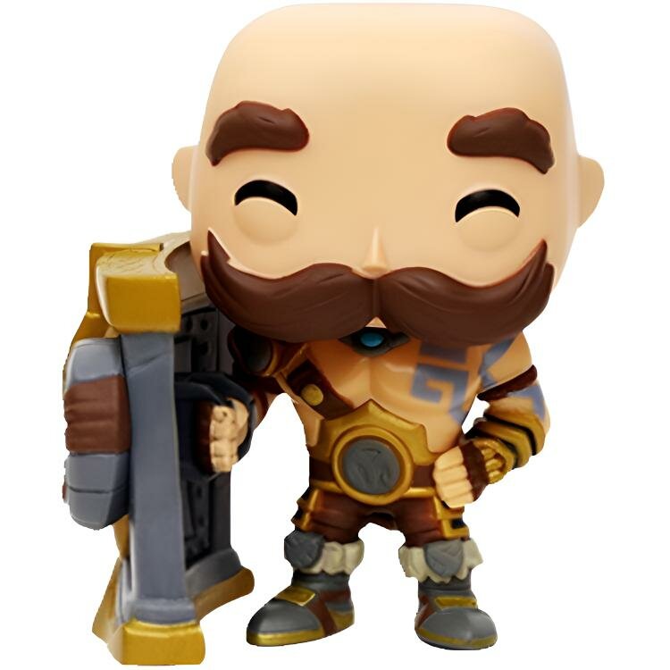 Фигурка унисекс Funko League Of Legends Pop Lol, The Heart Of The Freljord, 10.5 см, Brown