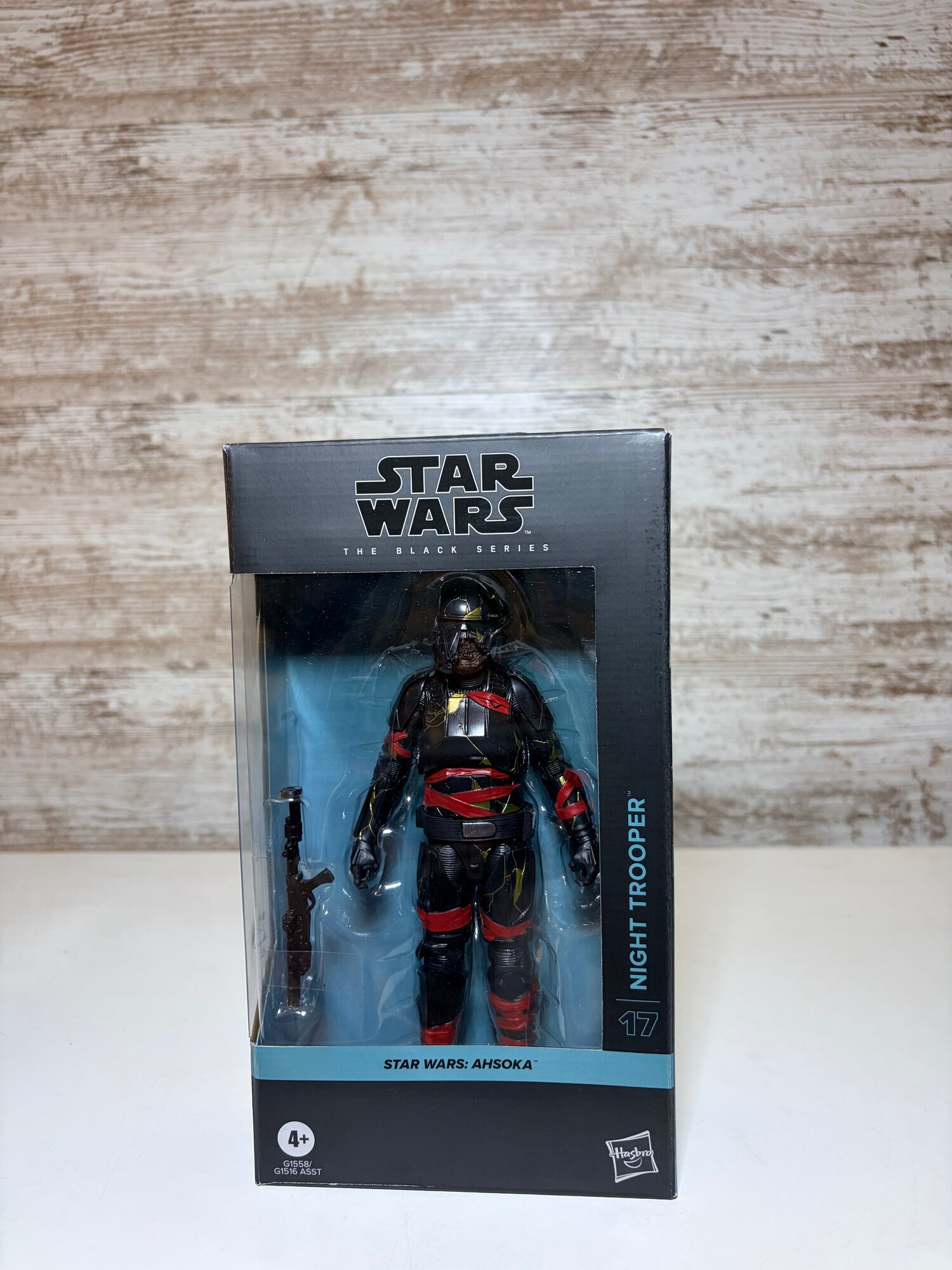 Фигурка Night Trooper Star Wars The Black Series, 16 см, Hasbro