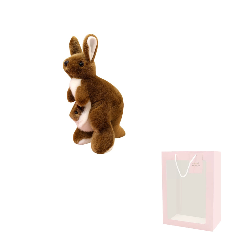 Игрушка-сувенир унисекс CAISHANGHUANG Счастливого дня рождения, 30CM EU, Simulated Kangaroo