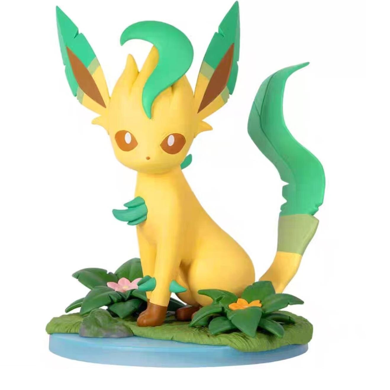 Фигурки Чиби унисекс Funism Leaf Eevee Middle, Псидак, Пикачу, Бульбазавр, Сквиртл, Чармандер, Иви