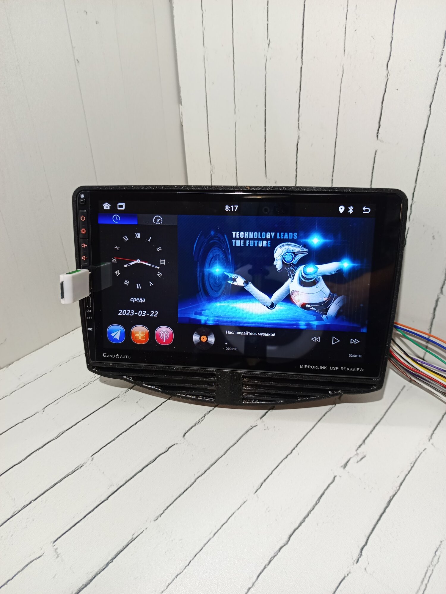 Магнитола Лада Калина 1 2g32g, с физическими кнопками, Wi-Fi, Bluetooth