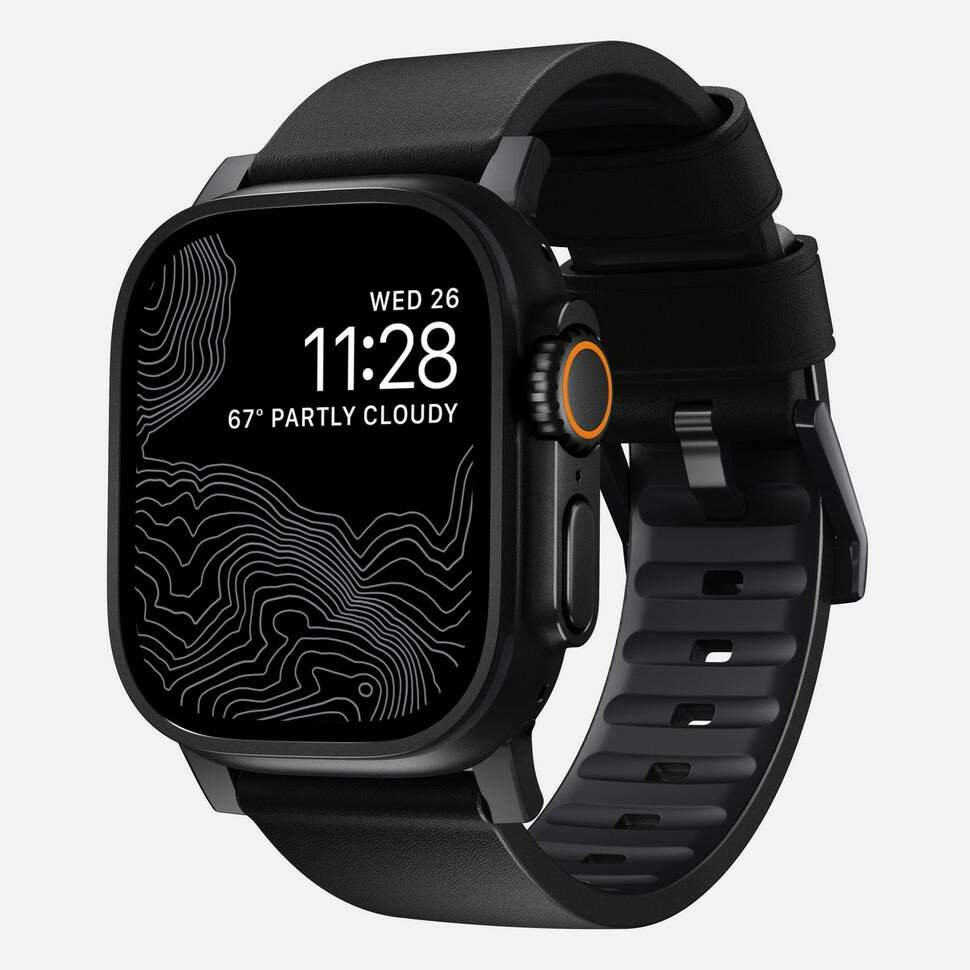 Ремешок Nomad Active Band Pro для Apple Watch 49/46/45/44 мм (NM1A41BNW0) Black
