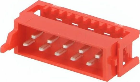 TE Connectivity 1-215083-0 Проводные клеммы и зажимы MALE-ON-WIRE 10POS 28 AWG, 1шт