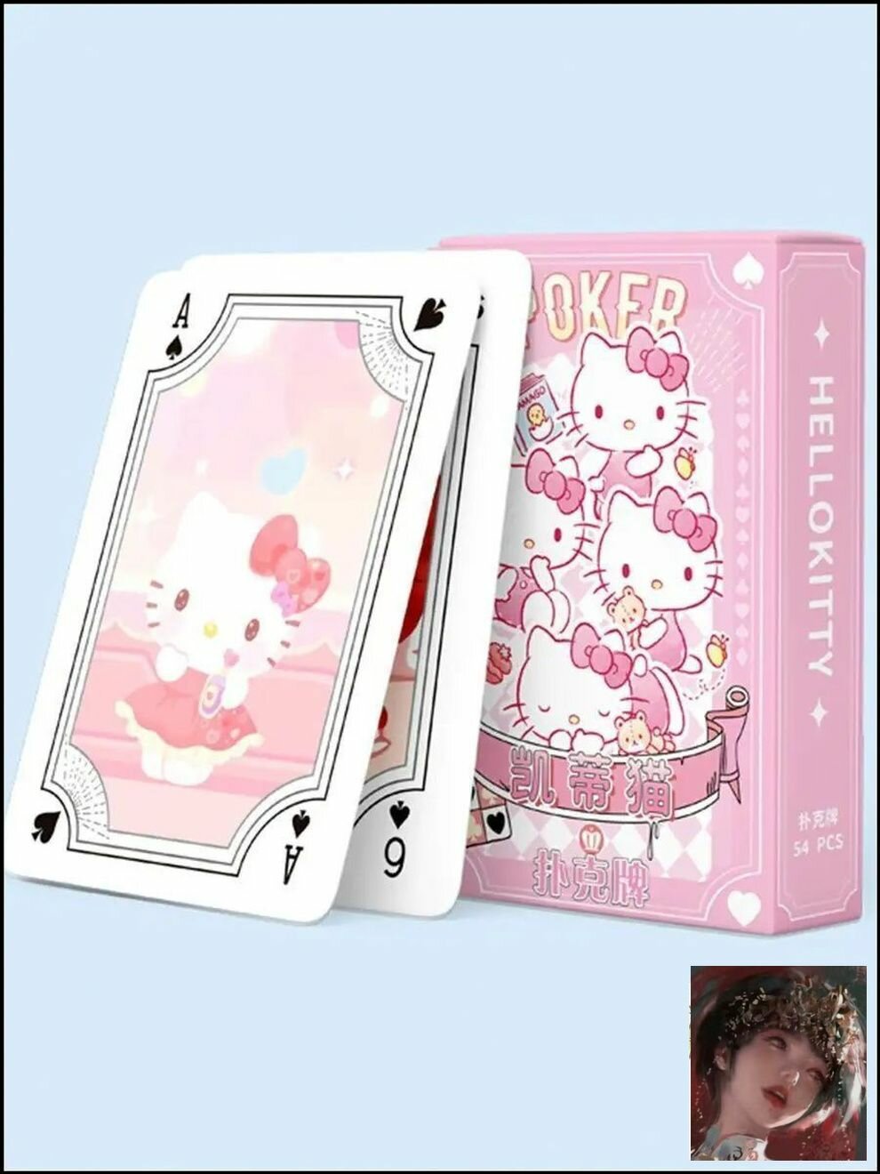 Карты игральные Hello Kitty Куроми Cinnamoroll аниме