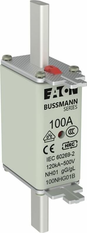 Предохранитель BUSSMANN 100NHG01B Предохранитель с характеристикой GG 100А 500VAC NH01 1шт