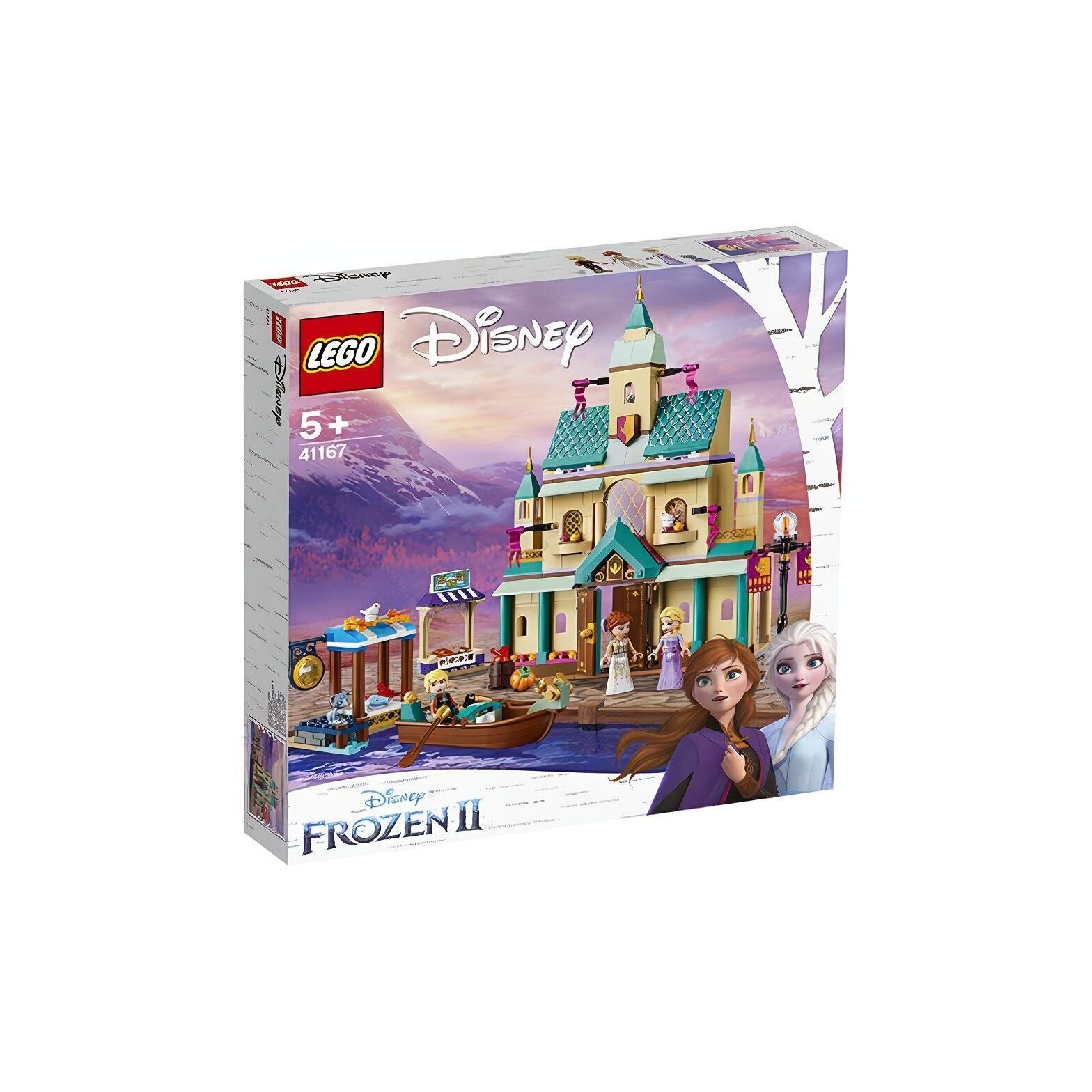 LEGO Disney Эльза Анна Allen Dale Замок Village Конструкторы 301 600 шт 41167
