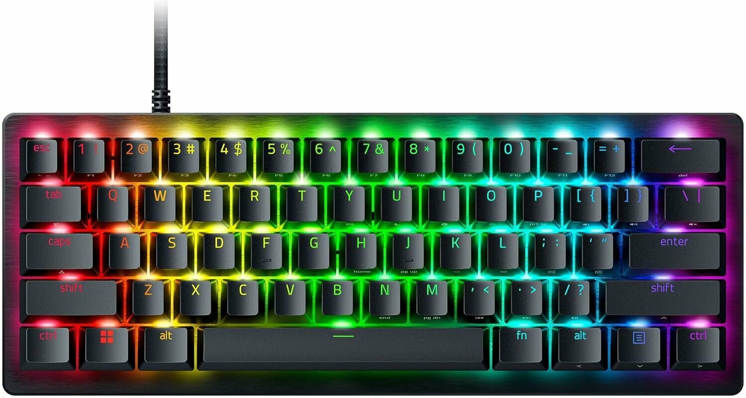 Игровая клавиатура Razer Huntsman V3 Pro Mini (Analog Optical Switches Gen-2) черный