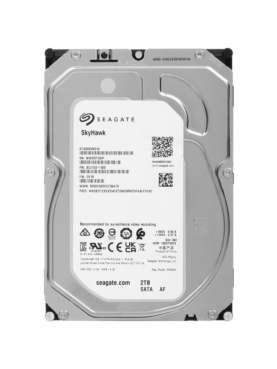 Жесткий диск Seagate ST2000VX016 2 ТБ 3.5" SATA III