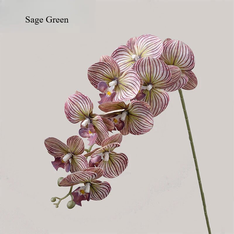 Искусственная бабочка орхидея 37,8 дюйма для свадьбы Зеленый, Sage Green