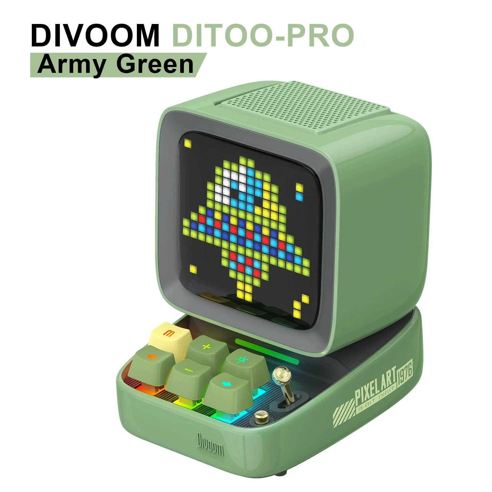 Divoom Ditoo Pro Black - Динамик с Pixel Art — фото 1
