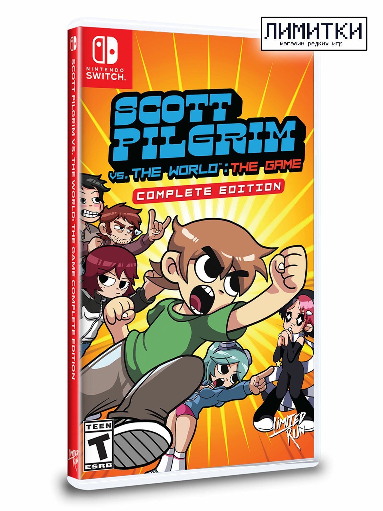 Игра Scott Pilgrim vs The World The Game Complete Edition (Nintendo Switch, Nintendo Switch 2, Английская версия)