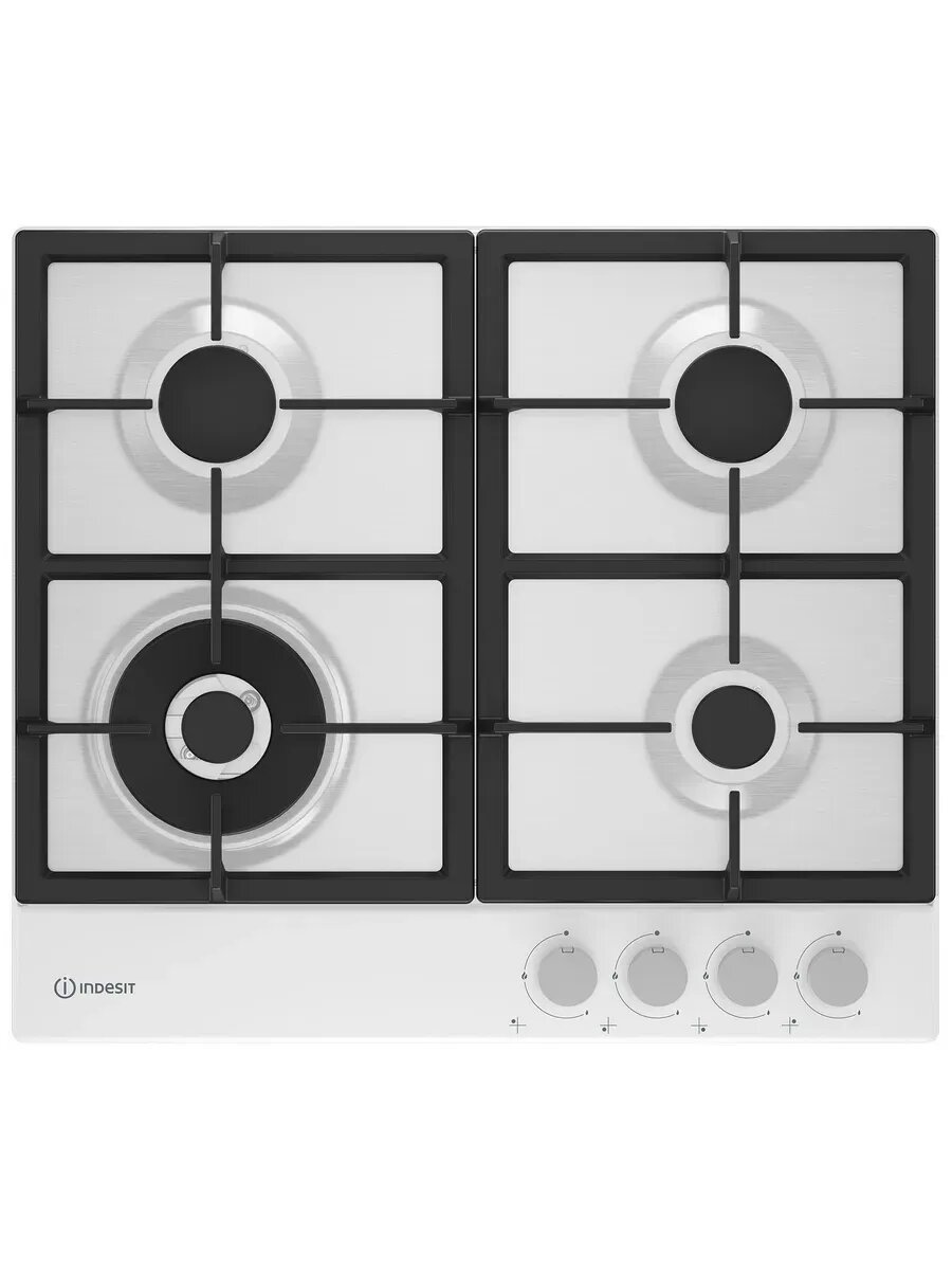 Газовая варочная поверхность Indesit THPM 642 WS/WH/I белый (869890400250)