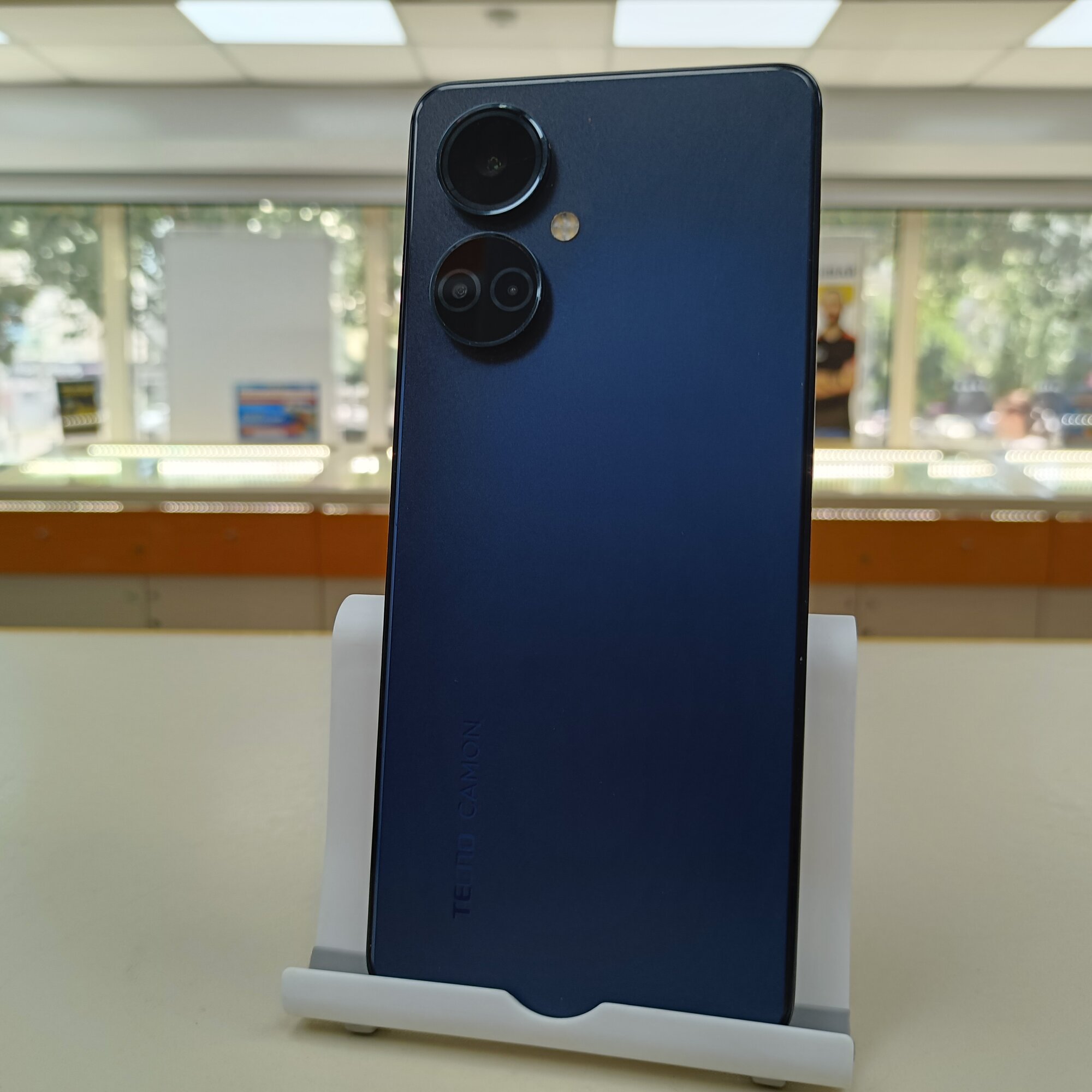 Смартфон TECNO CAMON 19 6/128 ГБ, Dual nano SIM, синий. б/у уценка