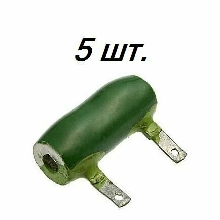 5шт Резистор 1,8 ком 7,5вт ПЭВ выводной