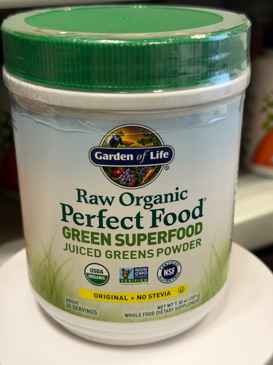 Garden of Life Raw Organic Perfect Food - Порошок из сочной зелени 207 грамм