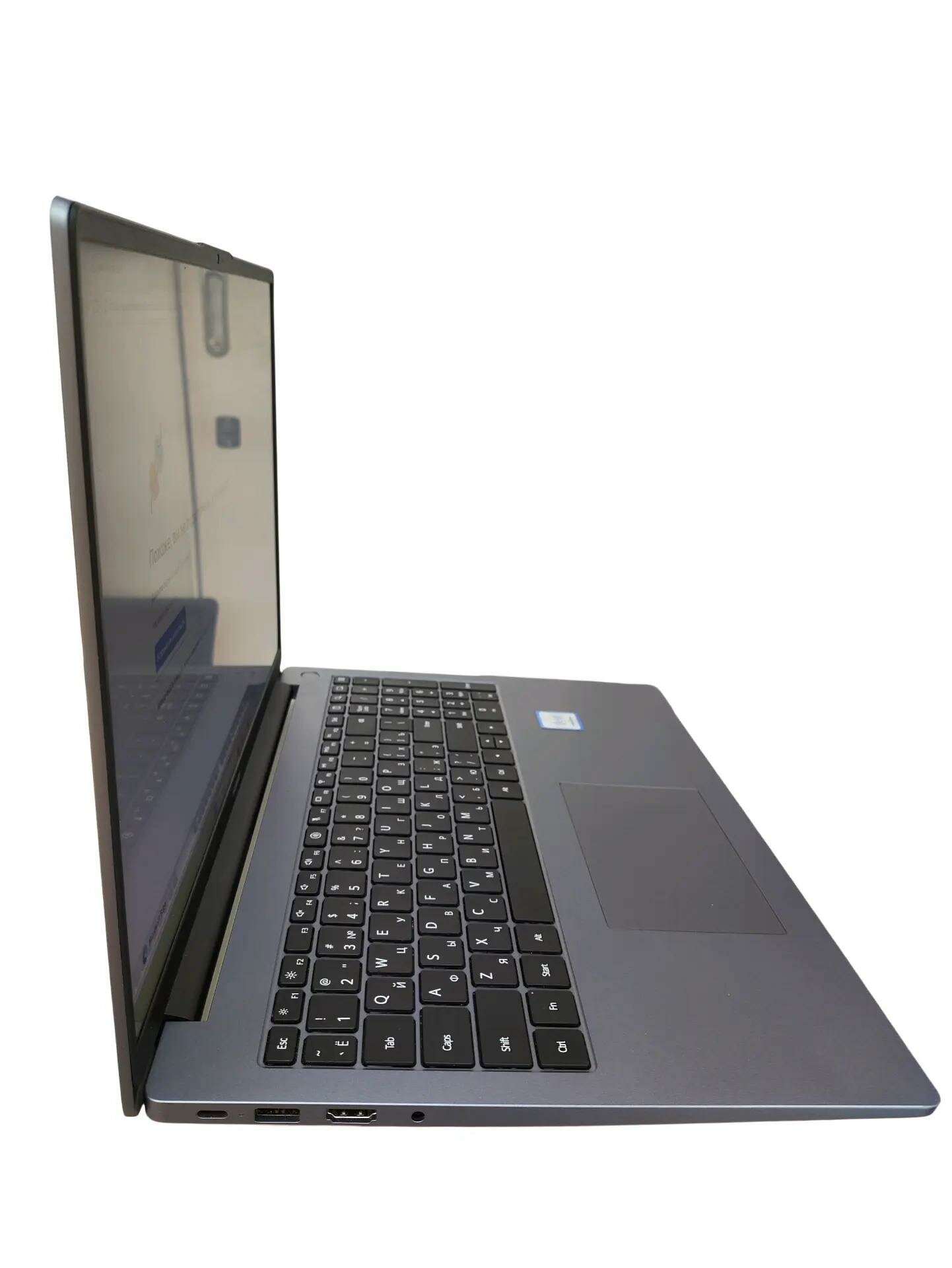 16" Ноутбук HUAWEI MateBook D 16 2024 MCLF-X серый [английская/русская раскладка, 1920x1200, IPS, Intel Core i5-12450H, ядра: 4 + 4 х 2 ГГц + 1.5 ГГц, RAM 16 ГБ, SSD 1024 ГБ, Intel UHD Graphics] 4 — фото 1