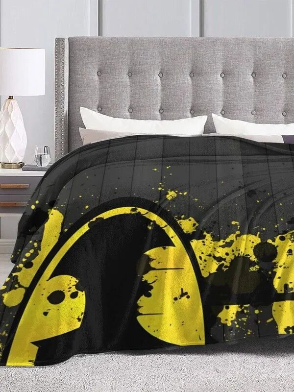 MXEB Плед с фотопринтом Batman Пледы Бэтмен , Фланель, 100 см х 75 см