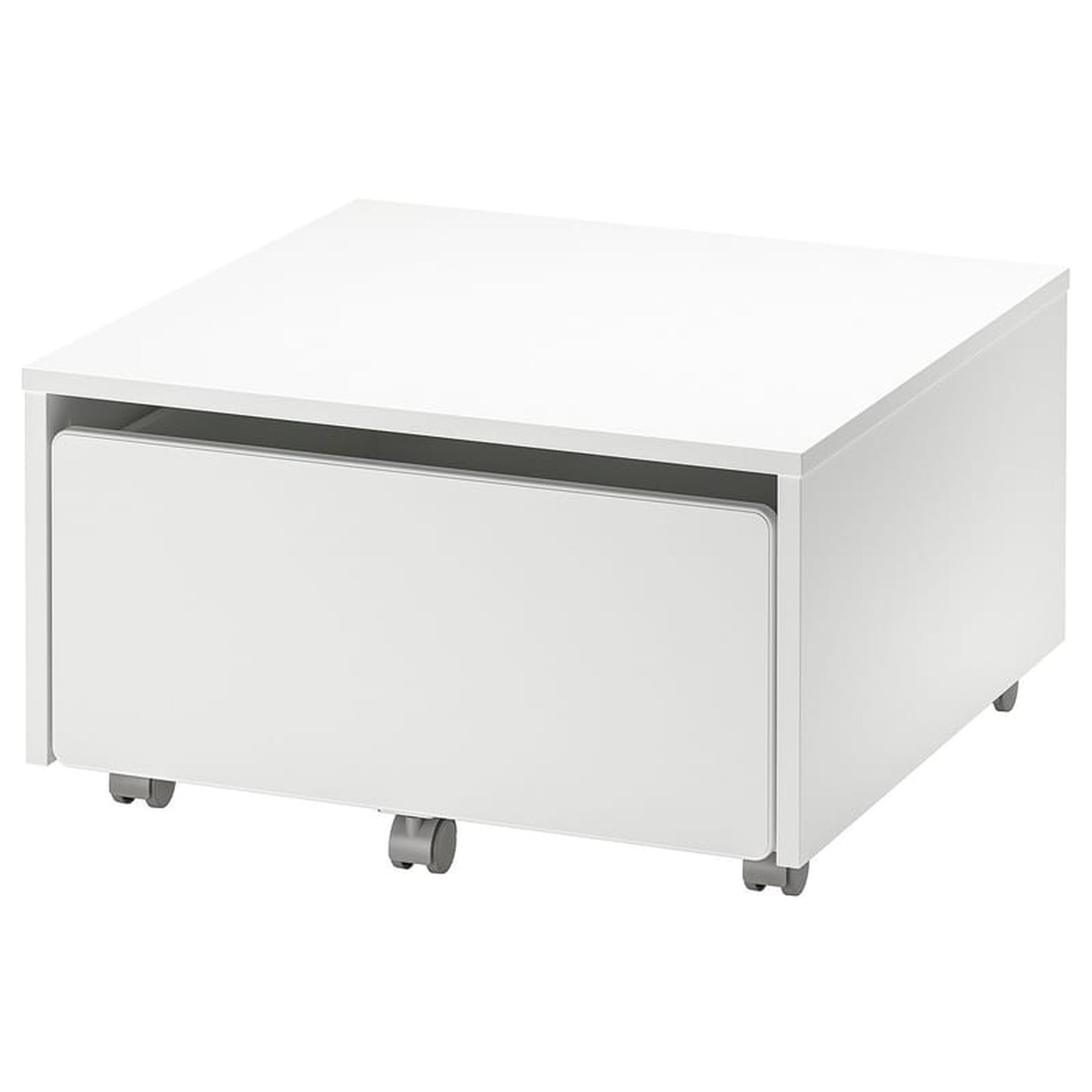 Детский стол ikea slakt, белый, 62x62x35 см 803.629.74